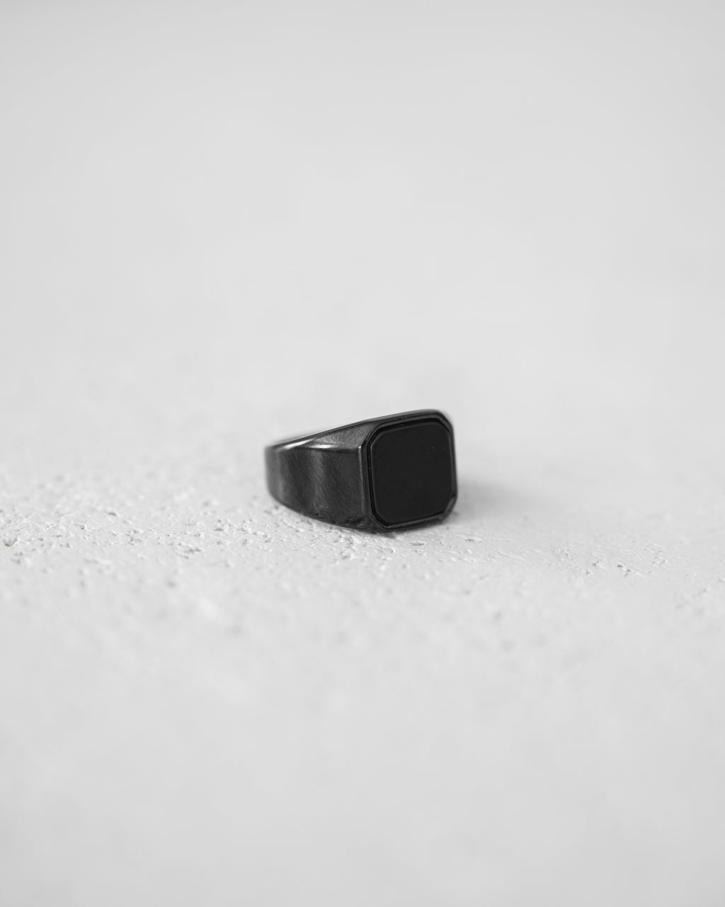 Black Glass Ring – In God We Must