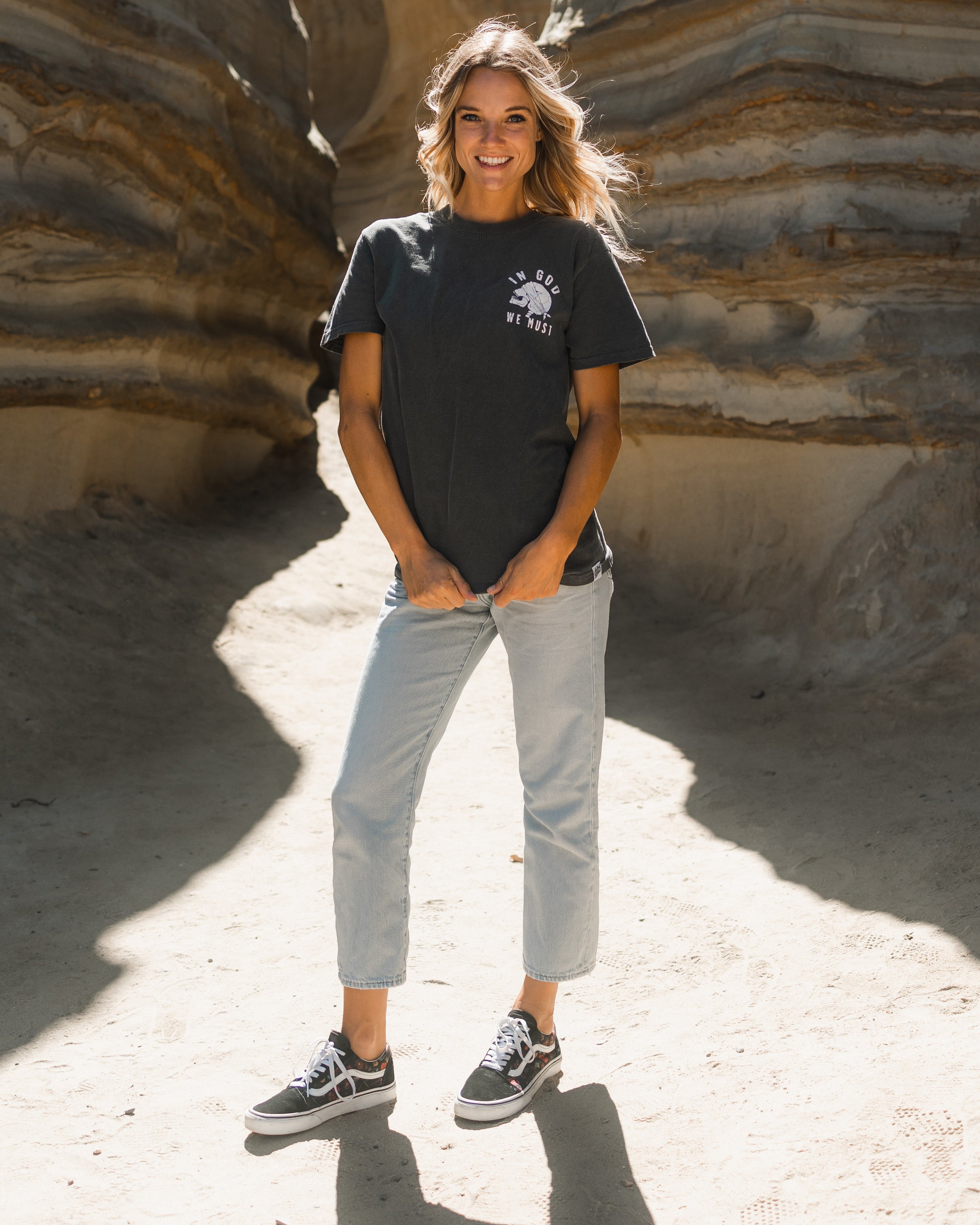 Amazing Grace Mineral Wash Premium Tee – In God We Must